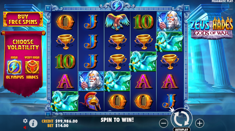 Zeus vs Hades – Gods of War Slot by Pragmatic Play | Play Demo for Free