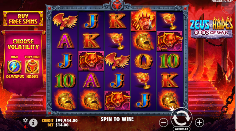Zeus vs Hades – Gods of War Slot by Pragmatic Play | Play Demo for Free